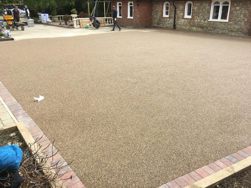 Resin Projects Gallery - Pave Stone Drives