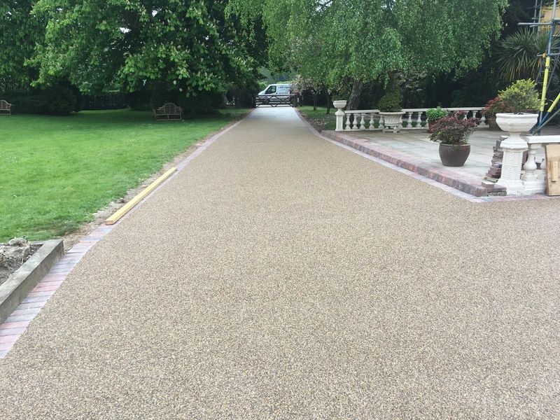 Resin Projects Gallery - Pave Stone Drives